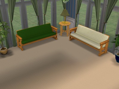 Mod The Sims - Testers Wanted: 8 New Colors for Cheap Futon