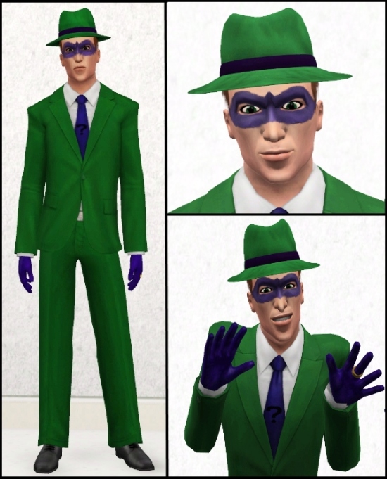 Mod The Sims - The Villains of Batman- The Riddler