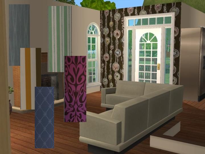 Mod The Sims - 12 wallpaper collection