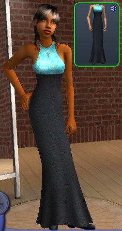 Mod The Sims - 5 new dresses for teen girls
