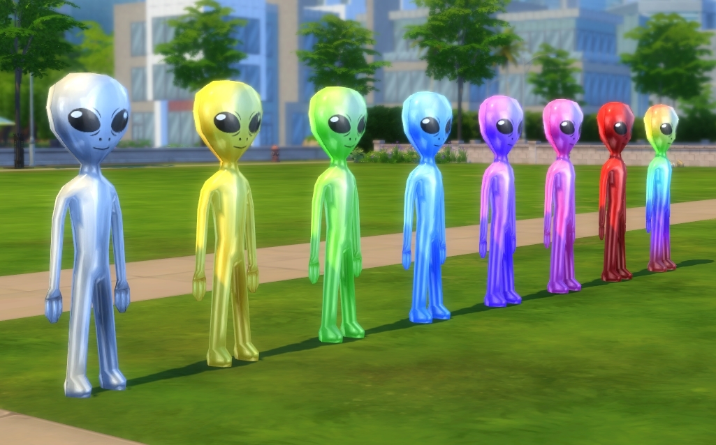 Mod The Sims - Inflatable Aliens