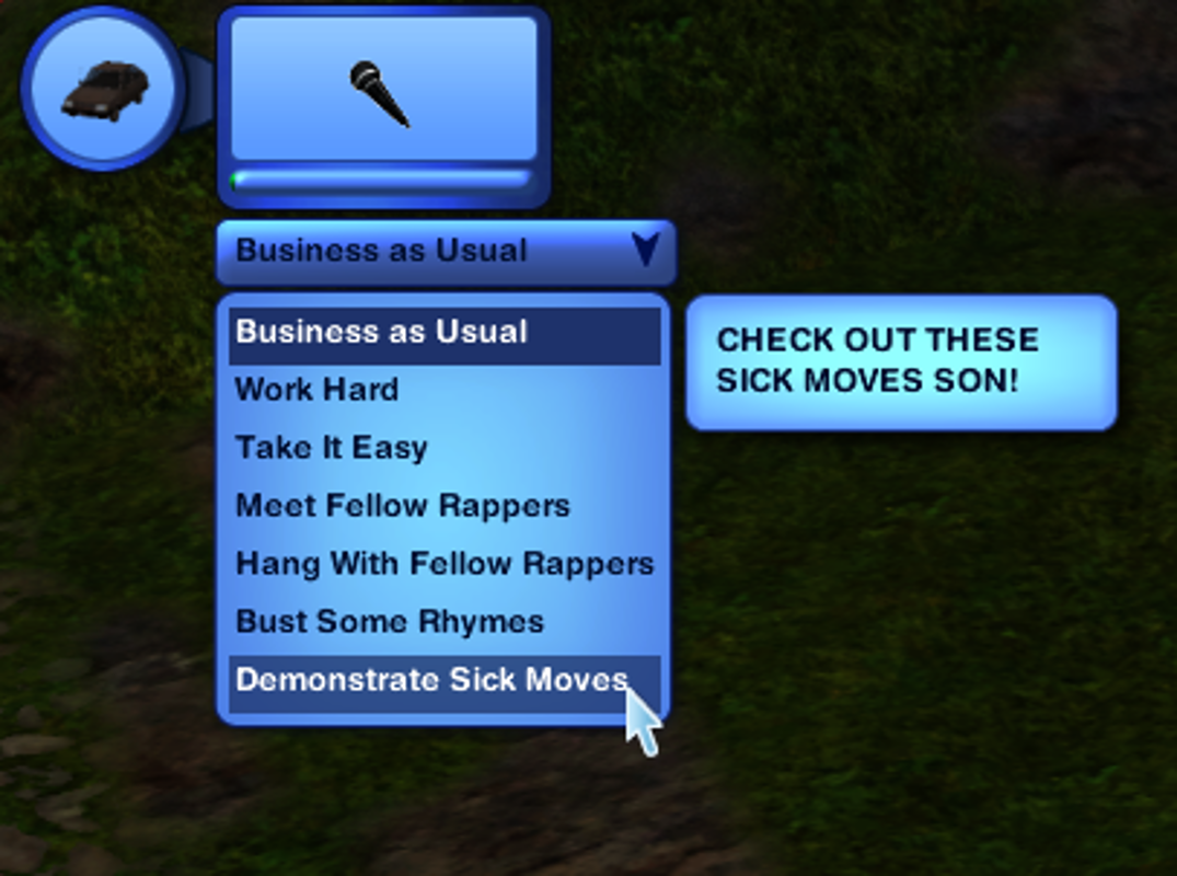 Mod The Sims - Rapper Career - Converted from coko career