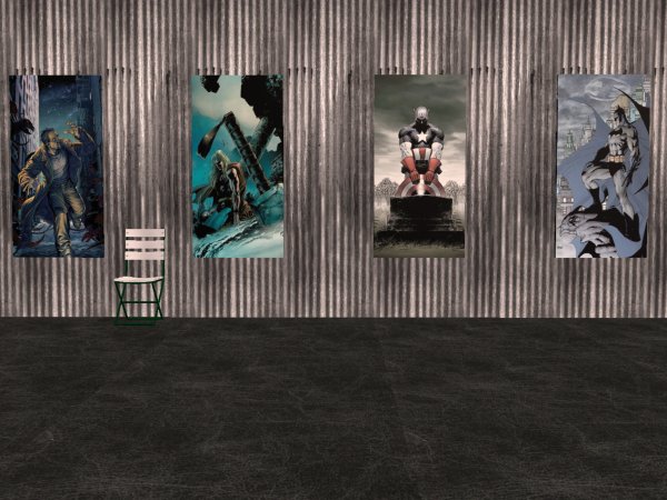 Mod The Sims - Comic Book Art