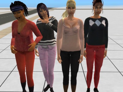 Mod The Sims - BBW Outfits