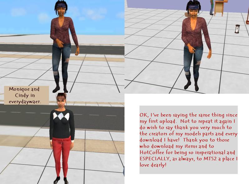 Mod The Sims - BBW Outfits