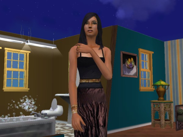 Mod The Sims - 5 Pretty Gypsy Boho Dresses