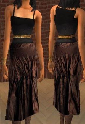 Mod The Sims - 5 Pretty Gypsy Boho Dresses