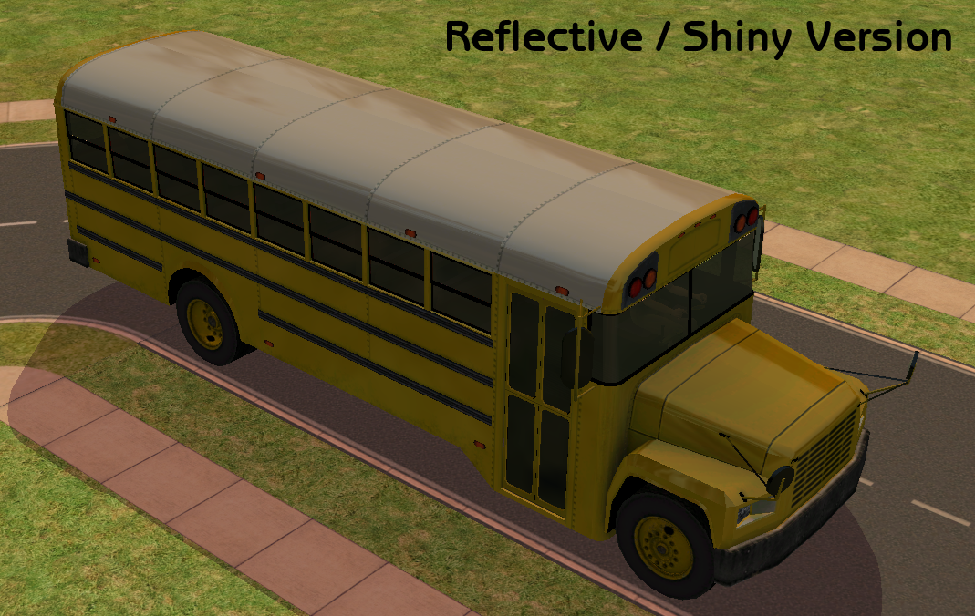 Mod The Sims - School Bus (From TS3) - Default Replacement [Updated - v2]