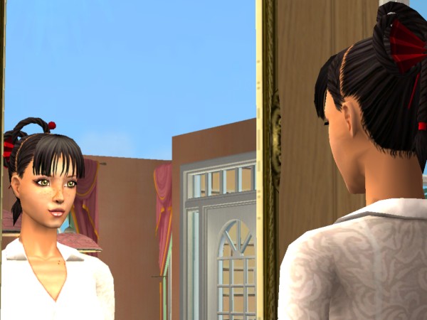 Mod The Sims - Nightlife updo recolor