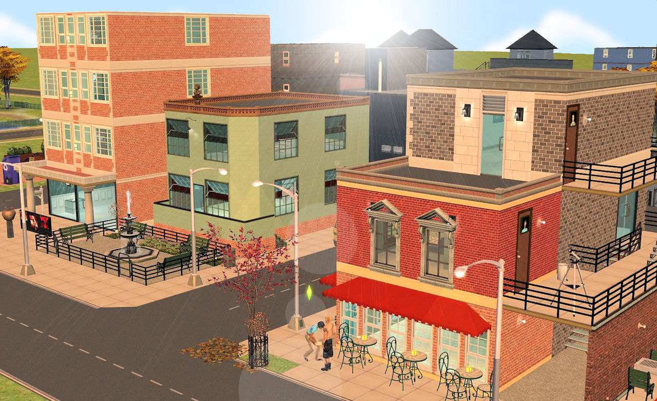 Mod The Sims - City University Campus~College for City Kids~No Custom ...