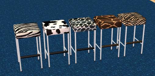 Mod The Sims - Bar Stool Recolors.......