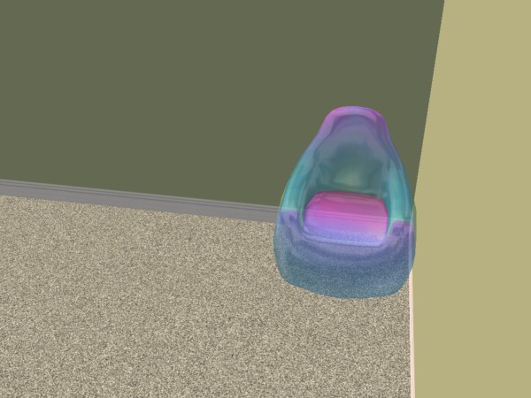 Mod The Sims - Colorful, Transparent, and Shiny Blow Up Chairs!