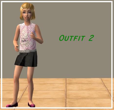 Mod The Sims - 4 Children outfits by lemonontour