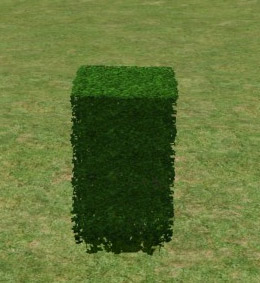 Mod The Sims - 3 Recolors Of Tall Square Shrub
