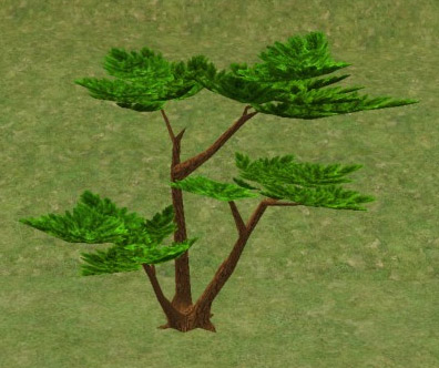 Mod The Sims - Cypress Tree Recolor Trio