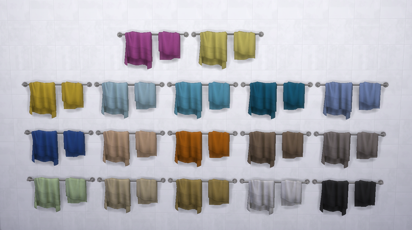 Mod The Sims - Colour the Towels