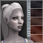Mod The Sims - Mod Kitty's Ponytail | 10 Colors