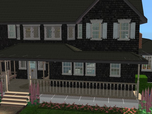 Mod The Sims - "Shingle Bells" Outdoor Wood Shingles - 7 Recolors