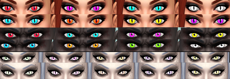 vampire eye color chart