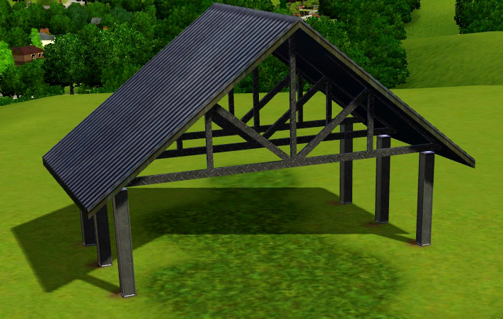 Mod The Sims - Roof Beams
