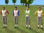 Mod The Sims - bodybuilders PLAY BALL!