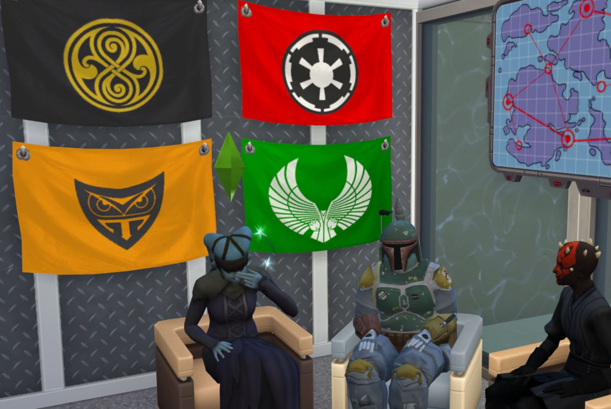 Mod The Sims - Sci-Fi Flags
