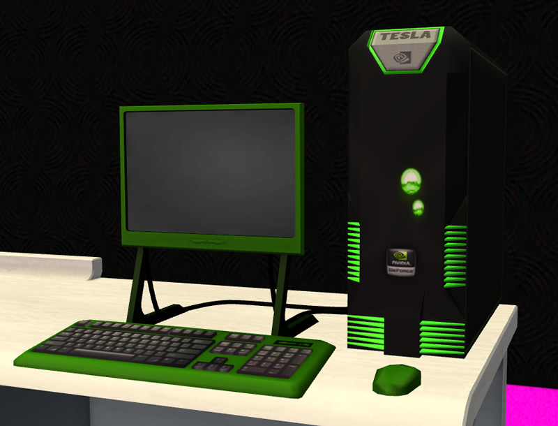 Mod The Sims - nVidia 'TESLA' Super PC *NEW MESH*