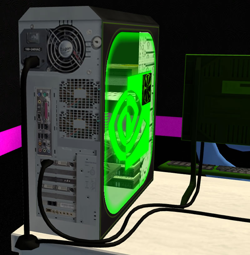 Mod The Sims - nVidia 'TESLA' Super PC *NEW MESH*