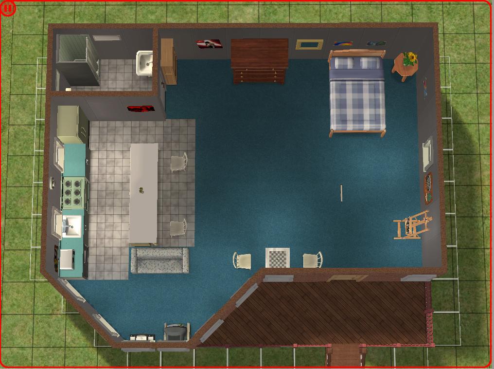 Mod The Sims - Fully Furnished Starter Home