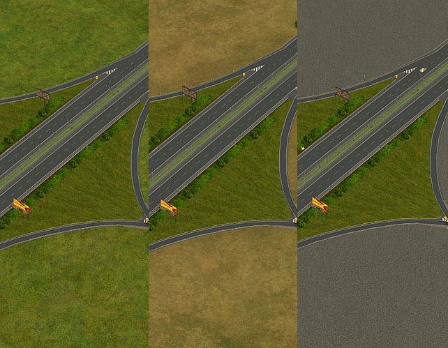 Mod The Sims - Basic Motorway Set