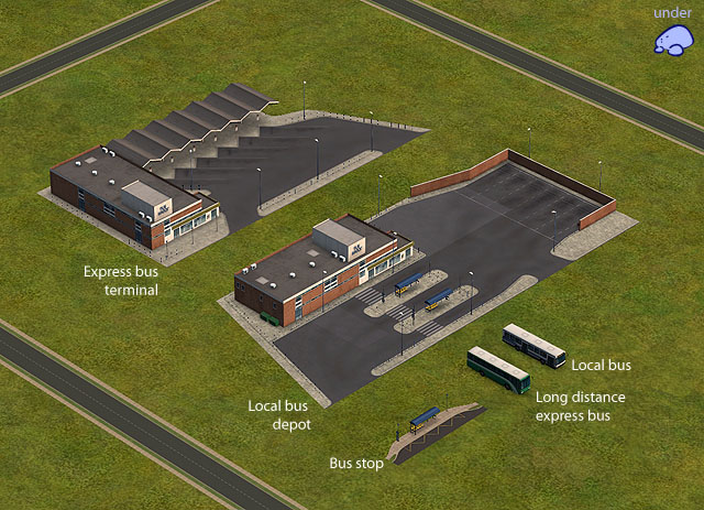 Mod The Sims - Bus Transit Set