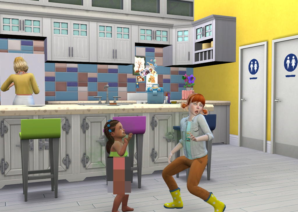 Mod The Sims - Child can be Carried by Adults and Child can care for ...