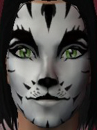 Mod The Sims - CATS face makup: Munkustrap!