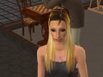 Mod The Sims - Recolour of Raonjena's hair#8 with natural colour.