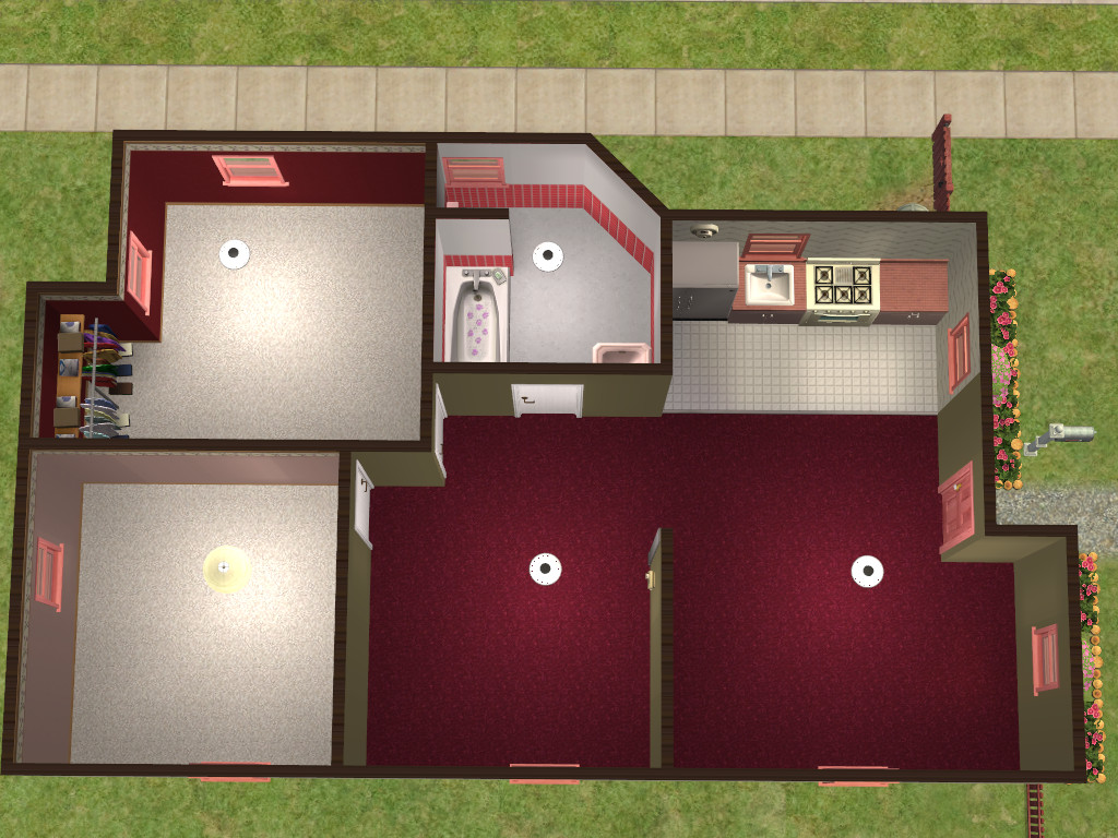 Mod The Sims - Council Housing Set - All $10,000 or Under -No CC