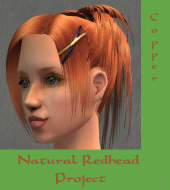 Mod The Sims - Natural Redhead Project: All-age Recolors of Rose Sims2 ...