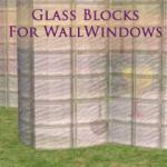 Mod The Sims - Glass Block Recolors for Numenor's Wall Windows