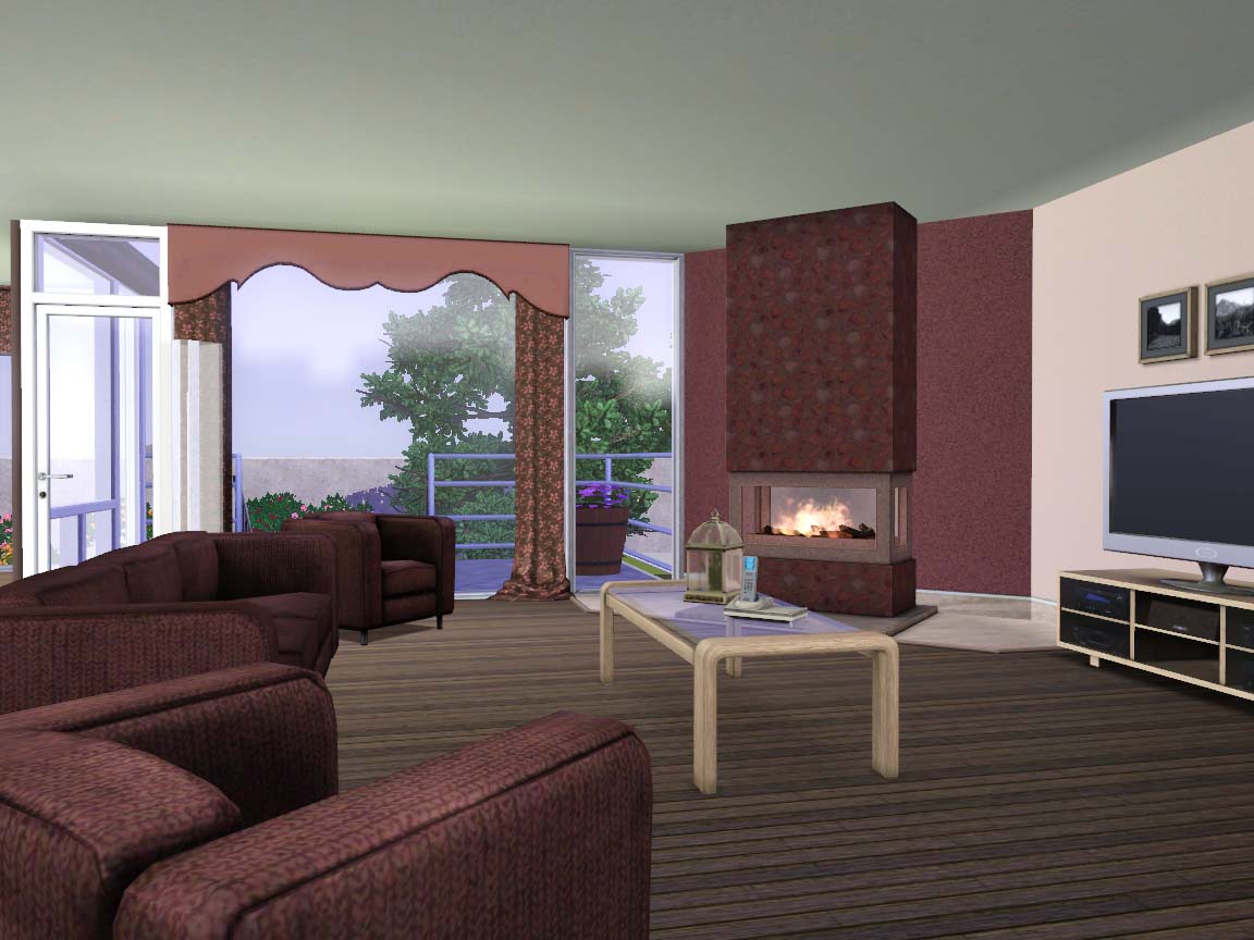 Mod The Sims - Modern Estate, Redwood str - 3br, 4ba