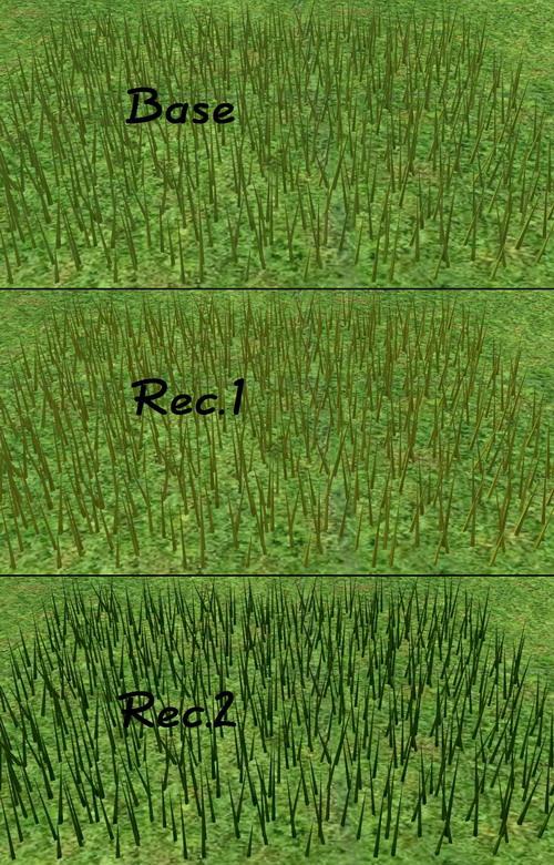 Mod The Sims - Realistic Grass Small,Medium,Tall