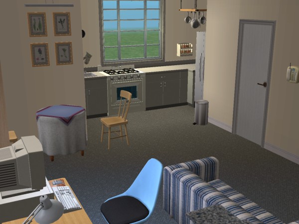 Mod The Sims - 1x1 Starter House 01 - Well-appointed