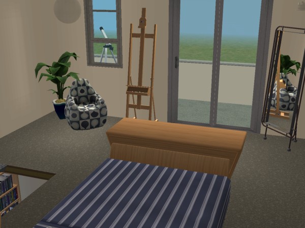 Mod The Sims - 1x1 Starter House 01 - Well-appointed