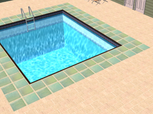 Mod The Sims - Pool Tiles Collection by kittyispretty