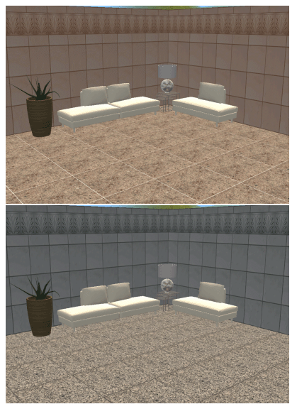 Mod The Sims - Slate Wall Collection by kittyispretty