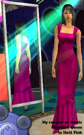 Mod The Sims - Recolor of NL Gown