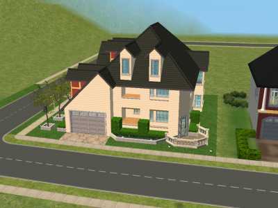 Mod The Sims - Luxury Middle Class Home, with video tour!