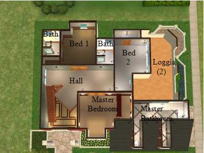 Mod The Sims - Luxury Middle Class Home, with video tour!