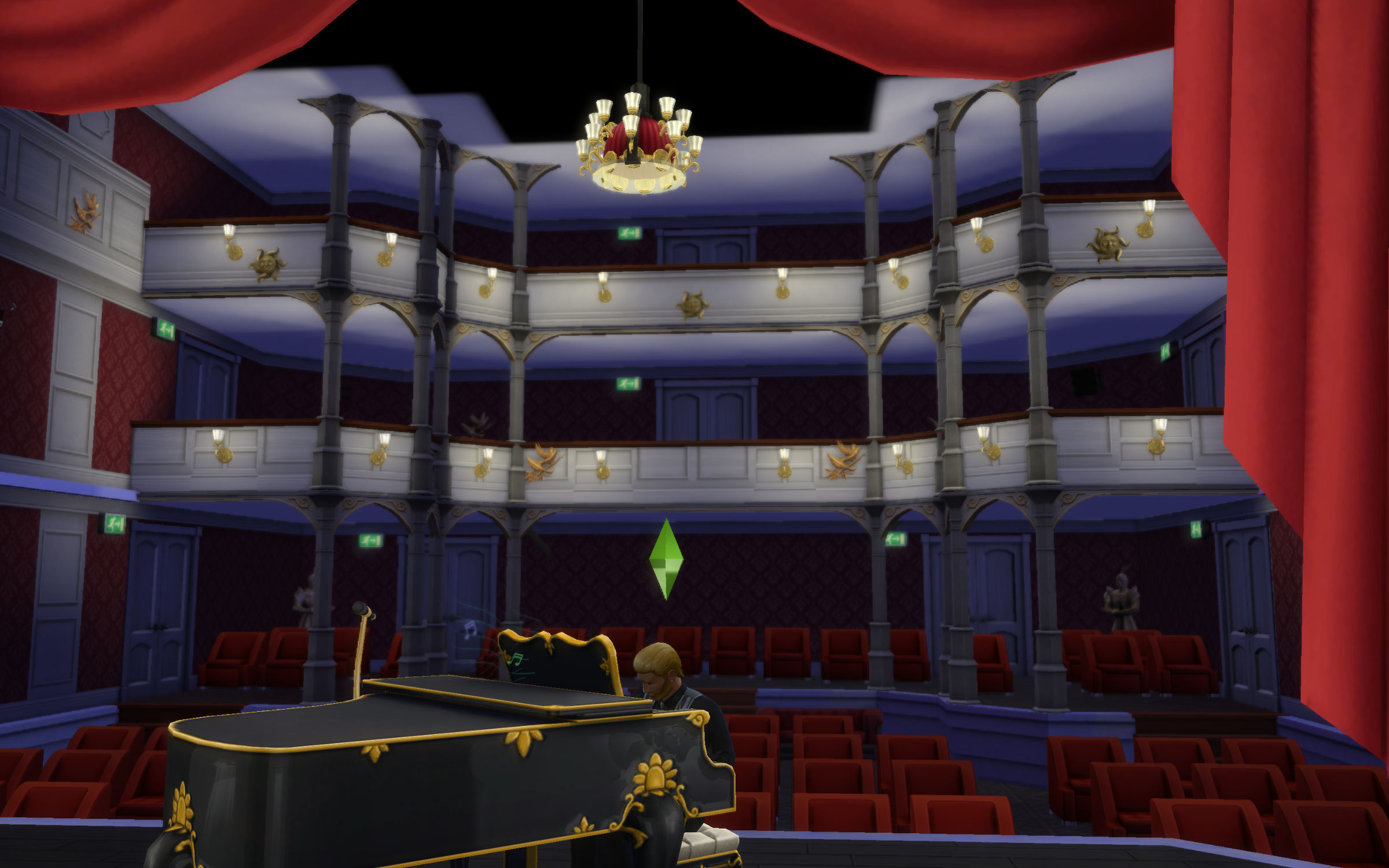 Mod The Sims - Semperoper Concert Hall - no CC