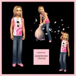 Mod The Sims - Color Kids - Pink Kittie - by Primrose