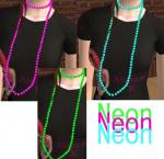 Mod The Sims - Neon,Light and Bonus necklaces