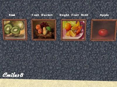 Mod The Sims - Fruit Painting Package